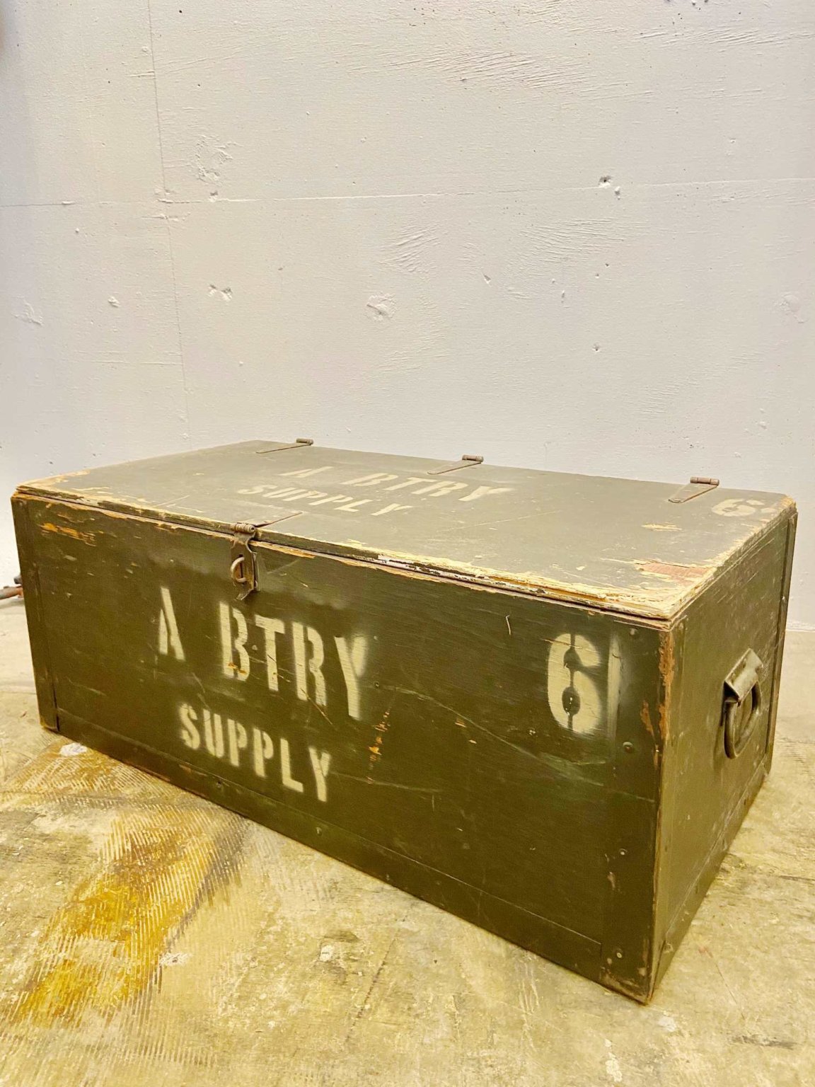 U.S military Foot Locker Box【396】 | D-FRAME